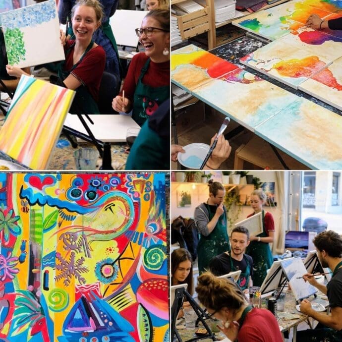 Private Paint Events & Team-Building - PaintEvents.ch