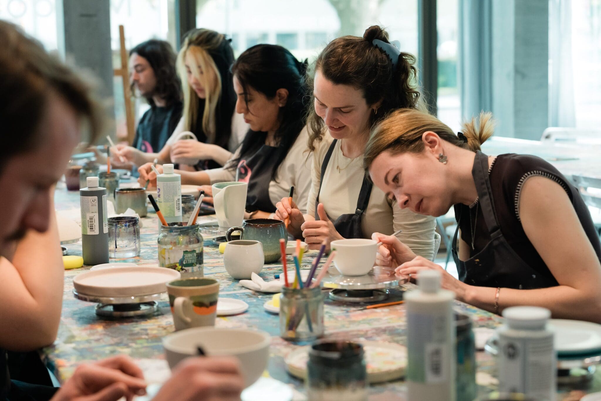 Pottery Painting at PaintEvents Zurich - PaintEvents.ch
